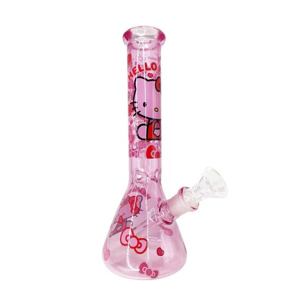 Shishaglass Pink Kitty Shisha Pipe 26cm | Shisha Glass