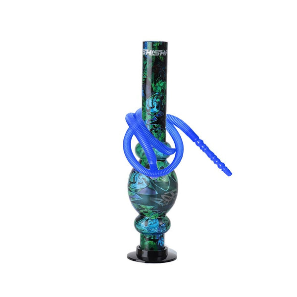 Acrylic Shisha Glass Plastic Mixed Color M3 Hookah Vase 26cm | Shisha Glass