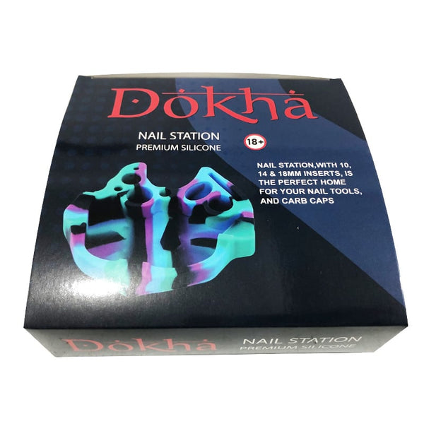 Dokha Silicon Nails Station Tray H2 | Shisha Glass