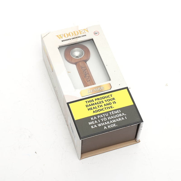 Dokha Wooden Desire Billiard Pipe 10.5cm | Shisha Glass