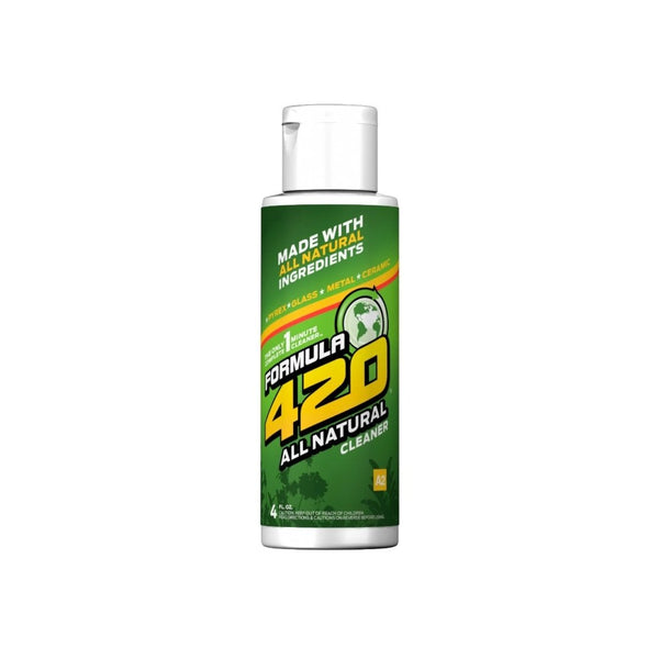 FORMULA 420 ALL NATURAL CLEANER 4OZ | Shisha Glass