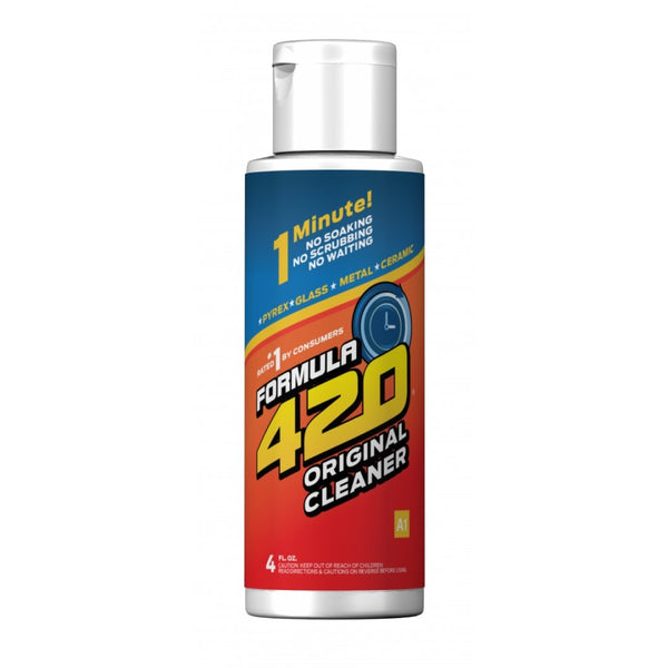 FORMULA 420 PYREX-GLASS-METAL-CERAMIC CLEANER 4OZ | Shisha Glass