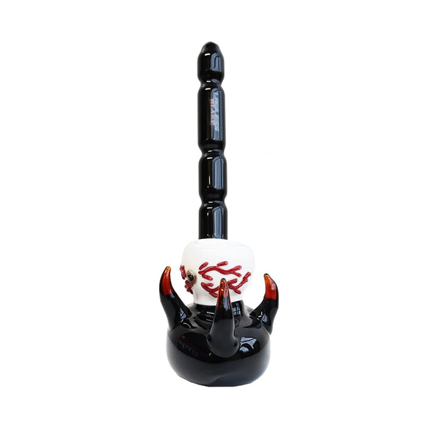 Glass Demon Eye Smoking Pipe 21cm | Shisha Glass