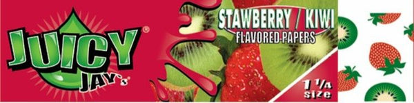 Juicy Jay Strawberry Kiwi 1 1/4 Paper | Shisha Glass