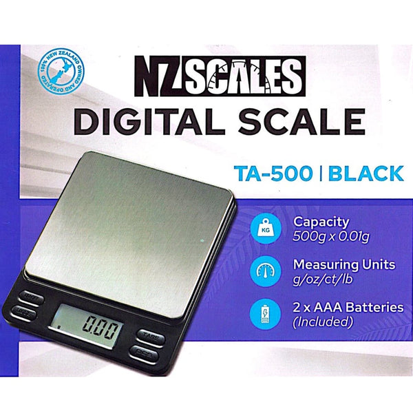 NZ Digital Scale TA-500 500 x 0.01g | Shisha Glass