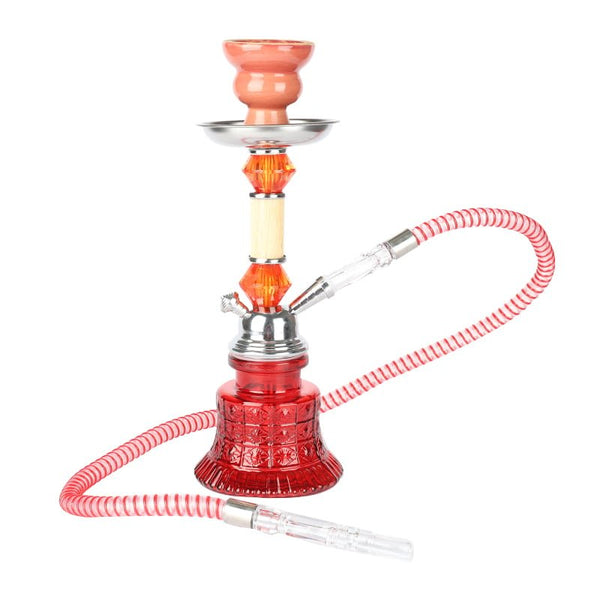 Shisha Glass Mini V2 Hookah 1xHose 30cm | Shisha Glass
