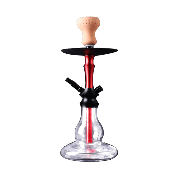 Shisha Glass Pearl Hookah 1xHose 42cm | Shisha Glass
