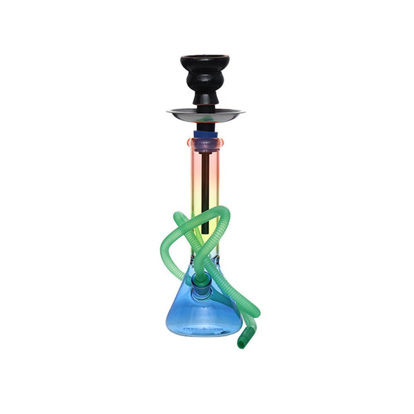 Shisha Glass Rainbow Shisha Pipe 25cm | Shisha Glass