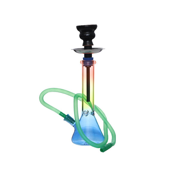 Shisha Glass Rainbow Shisha Pipe 25cm | Shisha Glass