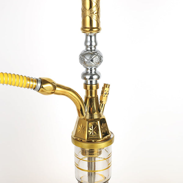 Shisha Hookah Metal 1xHose 80cm JL594AH | Shisha Glass