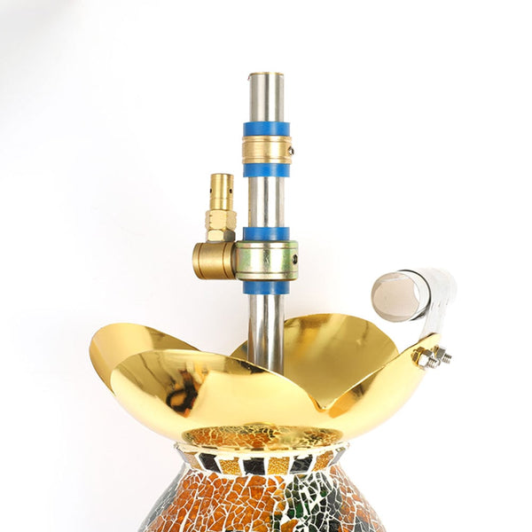 Shisha Hookah Mosaic Decoration 1xHose 90cm JL586AH | Shisha Glass