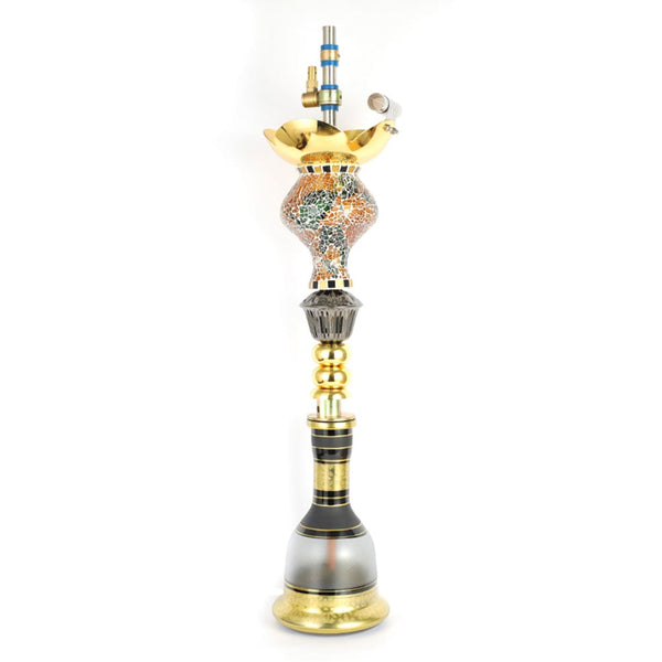 Shisha Hookah Mosaic Decoration 1xHose 90cm JL586AH | Shisha Glass