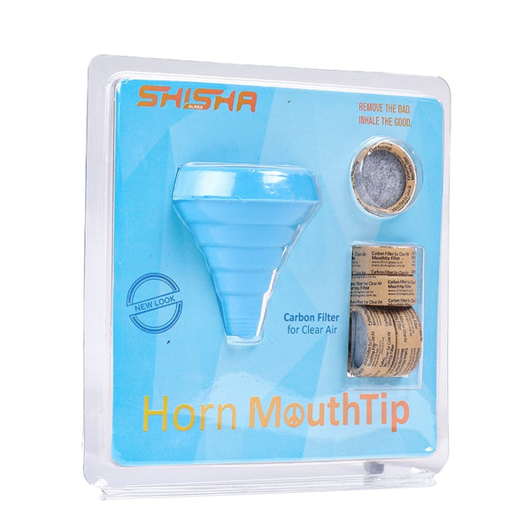 Shishaglass Horn Vase Mouthtip Carbon Filter | Shisha Glass