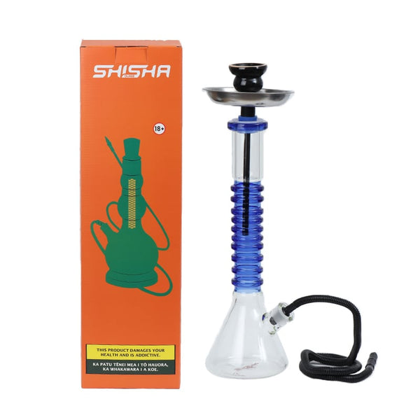 Spring Twister Beaker Base Glass Waterpipe 41cm | Shisha Glass