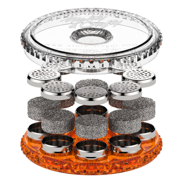 Volcano Magazine with 8 Drip Dosing Capsules | Shisha Glass